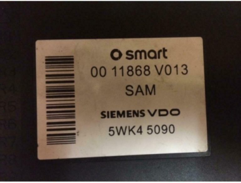 SMART 450 451 452 SAM module software overzetten – Lynx Reman